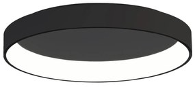 ACB Iluminacion Stropní LED svítidlo DILGA, ⌀ 90 cm, 126W, CRI90, CCT switch 2700-3000K Barva: Černá, Stmívání: TRIAC