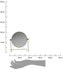 Stolní zrcadlo Cara, zlaté