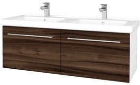 Dřevojas Koupelnová skříň BIG INN SZZ2 125 Varianta: D08 Wenge / Úchytka T03 / D08 Wenge