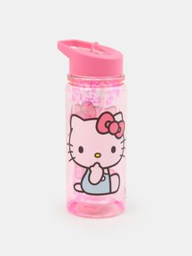 Sinsay - Láhev na pití s držadlem a brčkem Hello Kitty - vícebarevná