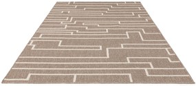 Tribeca Design Kusový koberec Sides Track Sand Rozměry: 80x150 cm