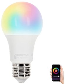 Aigostar B.V. | LED RGBW Žárovka A60 E27/9W/230V 2700-6500K - Aigostar | AI0580