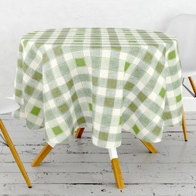 Ubrus PVC kulatý Fl-1353-03 – Kostka jara (různé velikosti)