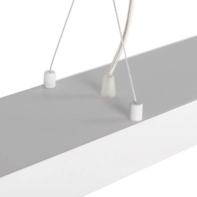 Závěsné svítidlo Luce, 1x bílé kovové stínítko, w