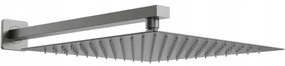 Mexen Slim sprchová hlavice 30 x 30 cm s ramenní sprchou, grafit - 79130112-66
