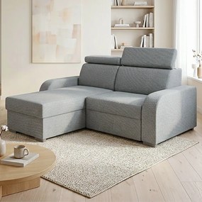 Malá sedací souprava OSLO L | 170x185 | nerozkládací se 2 úložnými prostory | VÝBĚR TKANIN