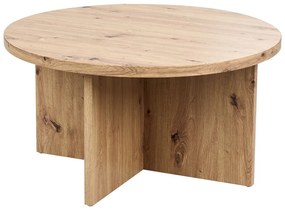 Konferenční stolek ze světlého dřeva STANTON Beliani