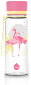 EQUA Flamingo 400 ml a 600 ml ekologická plastová lahev na pití bez BPA Velikost varianty: 400 ml