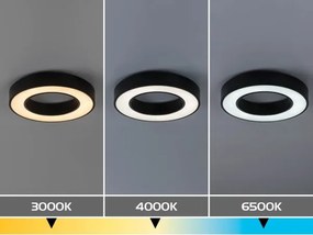 Rabalux 71361-LED St stropní sv CIRANO LED/45W/230V 3000-6500K pr.60 cm černá+DO