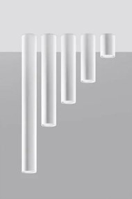 Stropní svítidlo SOLLUX Lagos 20 GU10 1x40W bez zdroje ocel bílá SL.0997