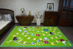 Kusový koberec Funky Top MYK - zelený