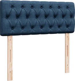 Box spring postel s matrací černá 120x190 cm textil 3288140