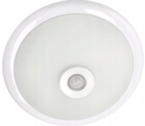 ECOLIGHT LED stropní svítidlo 2xE27 s pohybovým senzorem - sklo