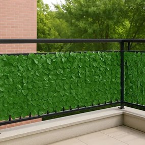 Umělý živý plot na balkon - 5 x 0,5 m - Gardlov