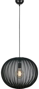Markslöjd 108791 - Lustr na lanku FORENCE 1xE27/40W/230V pr. 50 cm černá