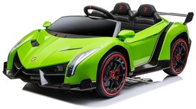 Dětské elektrické autíčko Lamborghini Veneno zelené