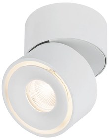 Paulmann 93373 Spircle, bílé stropní bodové svítidlo, 8W LED 3000K, výška 8,3cm