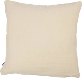 Krémový mušelínový polštář Nova Muslin - 45*45cm