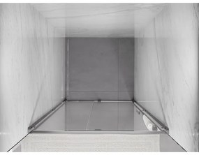 Mexen Exo, 1-křídlé dveře do otvoru 90x200 cm, 6mm čiré sklo, chromový profil, 819-090-000-01-00
