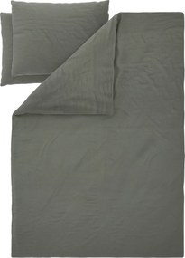 Livarno® Ložní povlečení s podílem lnu, 240 x 220 cm, 70 x 90 cm (zelená)