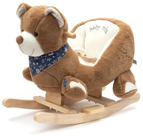BABY MIX houpací hračka s melodií Medvídek hnědá