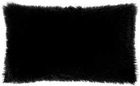 Unique Living Střapatý polštář Olaf černý-40x60cm