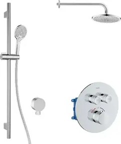 kielle - Termostatická baterie pod omítku, pro 2 spotřebiče, s přísluš