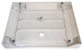 BPS-koupelny Obdélníková akrylátová sprchová vanička HYD-OSV-SXL03C 100x80 bílá