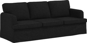 Set pohovek 2 ks Černá textil 3407606