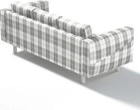 Potah na pohovku IKEA Norsborg 3-místná barva šedá látka pletený vzor, vzorované