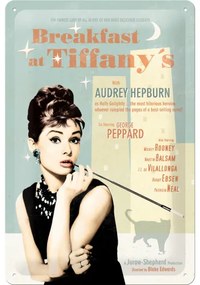 Postershop Plechová cedule - Breakfast at Tiffanys 30x20 cm