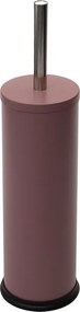 WC kartáč Classic Matte, růžová/s chromovými prvky