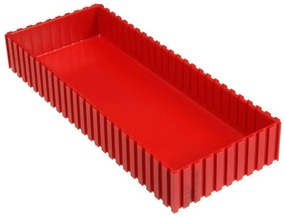Plastová krabička na nářadí 35-100x250 mm, červená