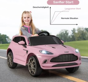 Costway 12 V Aston Martin DBX dětské auto s 2,4 G dálkovým ovládáním 1,4-2,5