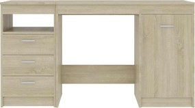 Psací stůl dub sonoma 140 x 50 x 76 cm kompozitní dřevo 3054783