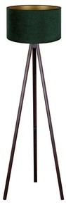 Brilagi | Brilagi - Stojací lampa VELVET 1xE27/60W/230V wenge/zelená | BG0417