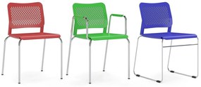 NARBUTAS - Židle WAIT plastová s područkami