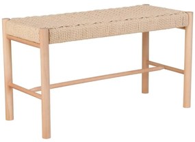 OnaDnes -20% Nordic Living Dřevěná lavice Livia 80 cm