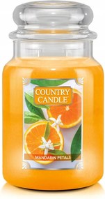 Velká svíčka Mandarin Petals Country Candle