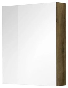 Mereo Mereo, Aira koupelnová galerka 60 cm, zrcadlová skříňka, dub Halifax, CN715GH