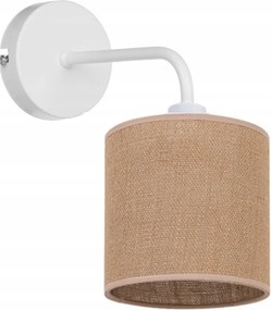 Nástěnná Lampa Nástěnné Svítidlo Boho Juta Jutová Tuba