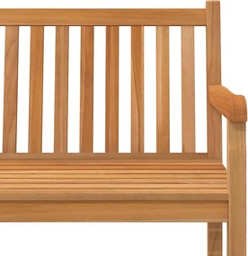 Zahradní lavice 150 cm masivní teakové dřevo 316623