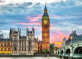 EUROGRAPHICS Puzzle Londýn - Big Ben / 1000 dílků / 68 x 48 cm