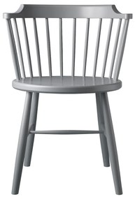 Židle z bukového masivu J18 šedá
