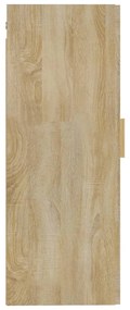 Nástěnná skříňka dub sonoma 35 x 34 x 90 cm kompozitní dřevo - Default Title