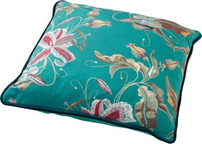 Dekorační povlak na polštář FANNY EMERALD 45x45 cm, zelený
