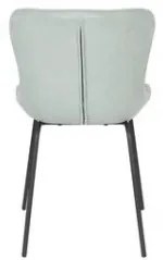 Jídelní židle JUNZO RIB světle zelená White Label Living 1100510