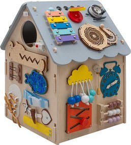 Activity Board Domeček LED Montessori Baby Mix