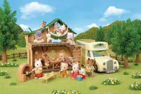 _Ostatní 1_ Sylvanian Families Srub s nábytkem doplněk k herním sadám 5451