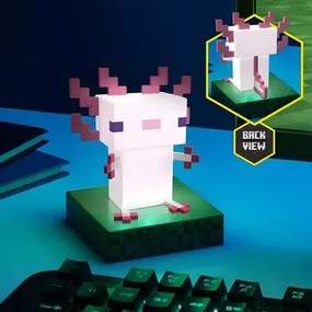 Paladone Axolotl Icon Light Minecraft / Stolní lampa / 10 cm / 2x AA b